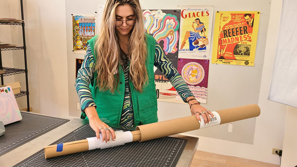 Need to ship a poster to us? A word about packing... - Authentic ...