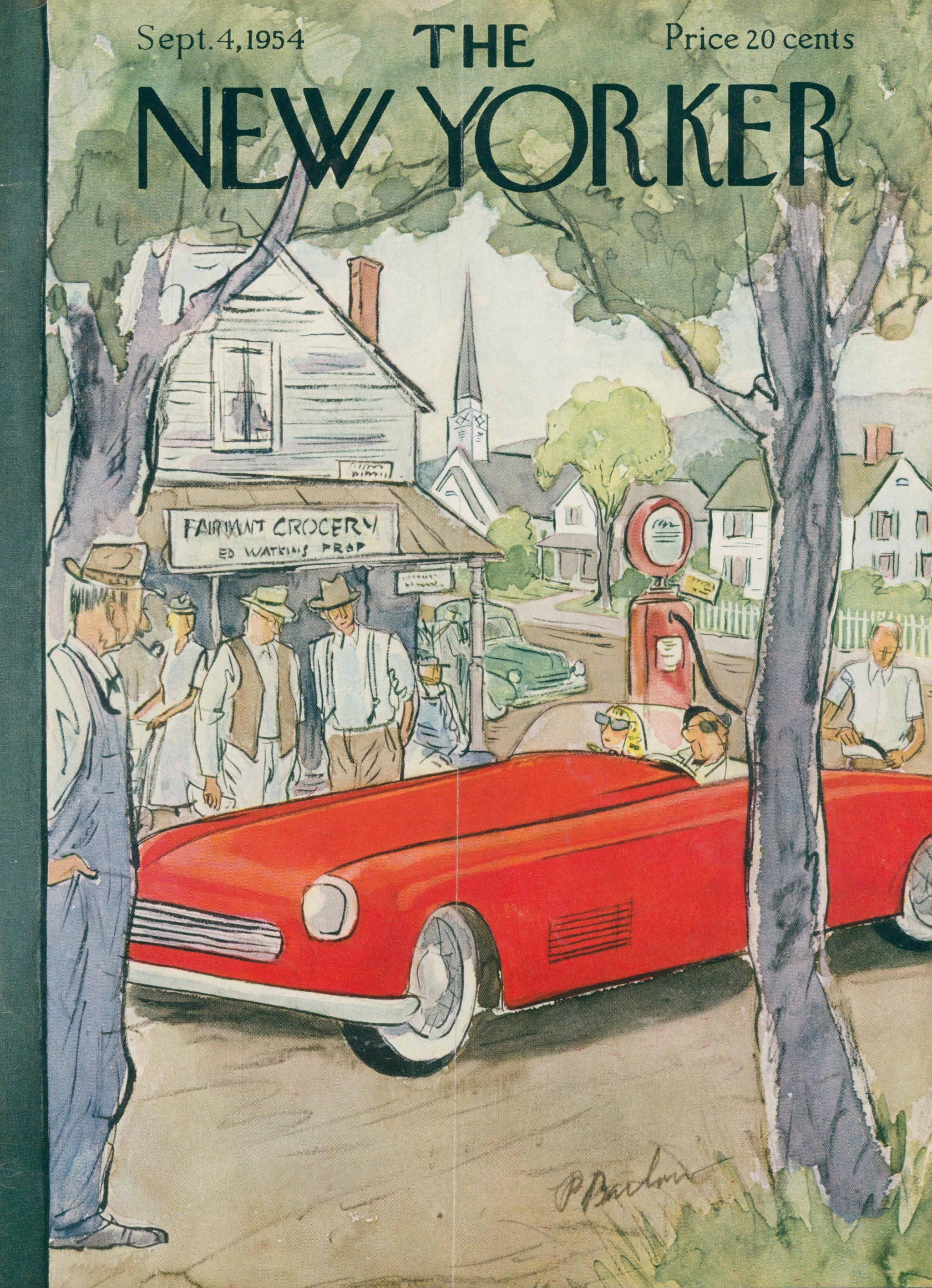 Hot New Ride- The New Yorker - Authentic Vintage Posters