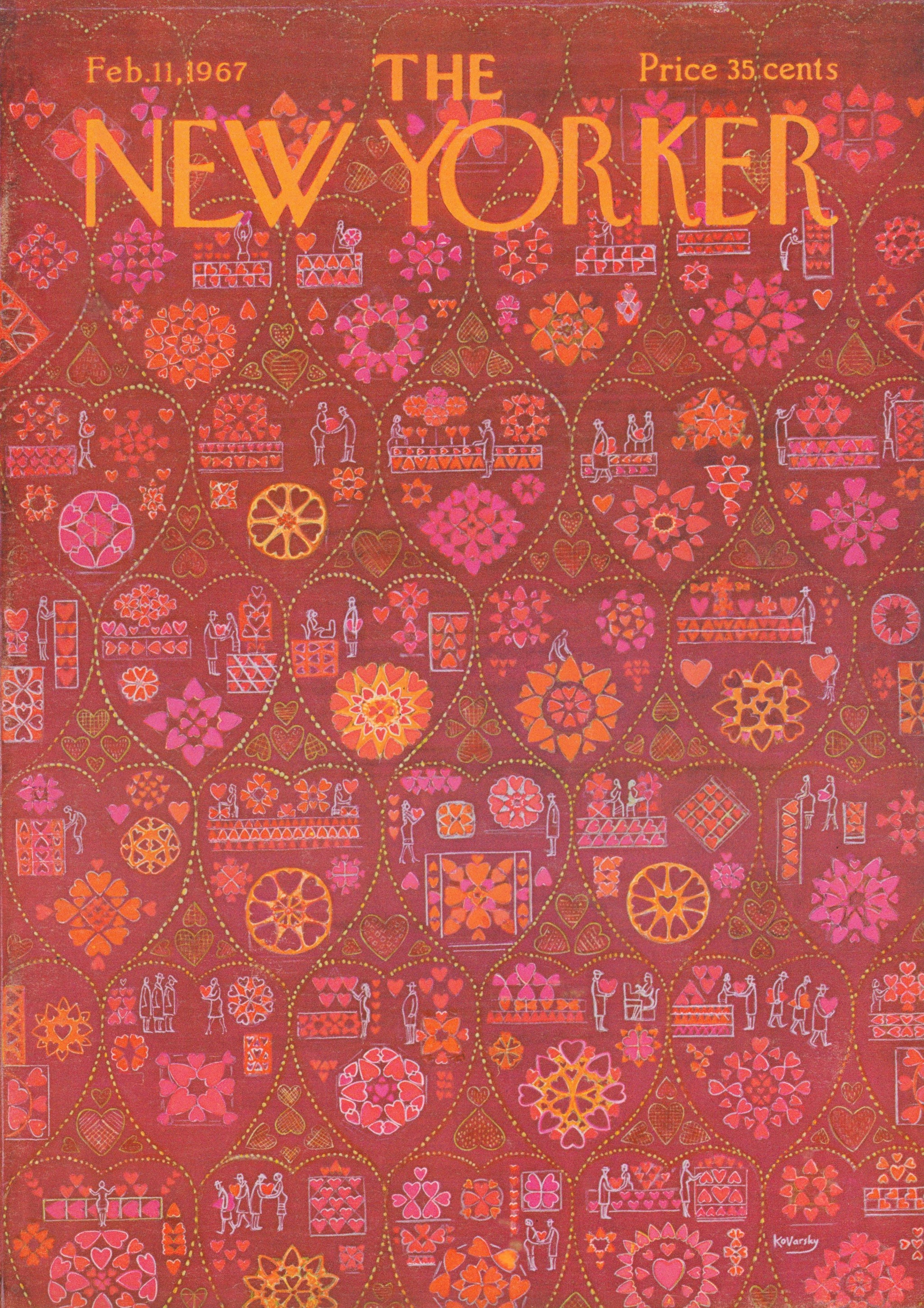 Original Vintage Cover Art:: Ready for Love- The New Yorker - Authentic ...
