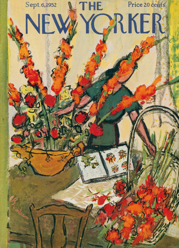 Original Vintage Cover Art:: The Florist- The New Yorker - Authentic ...