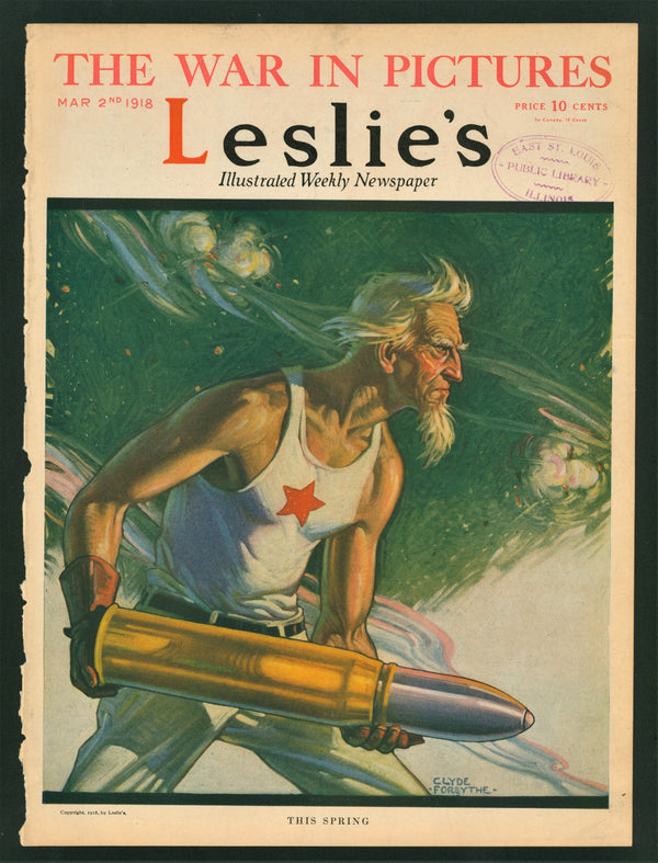 Leslie Magazine- Uncle Sam Bullet, Original Vintage Magazine ...