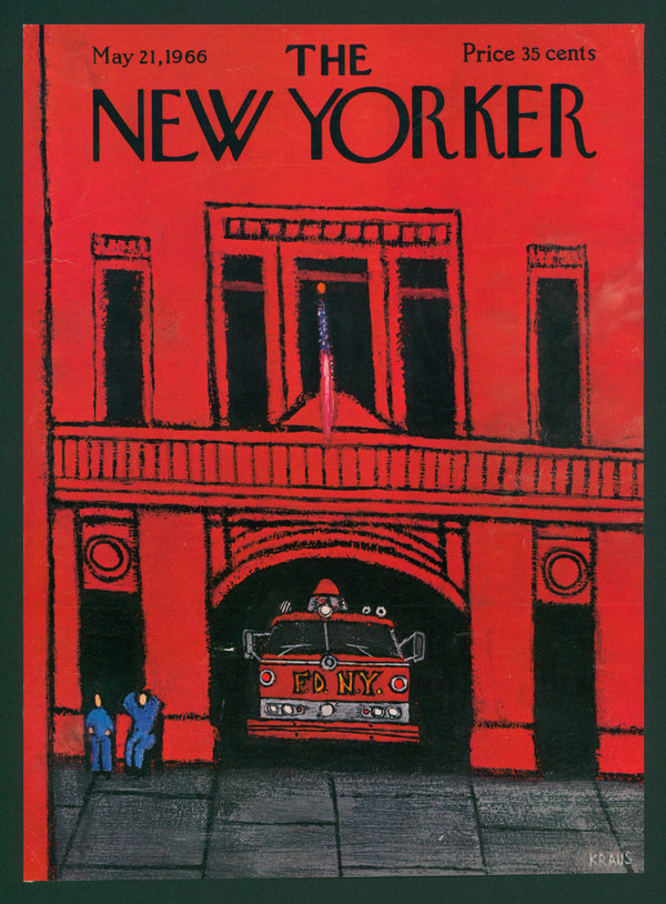 FDNY- The New Yorker, Authentic Vintage Magazine - Authentic Vintage ...
