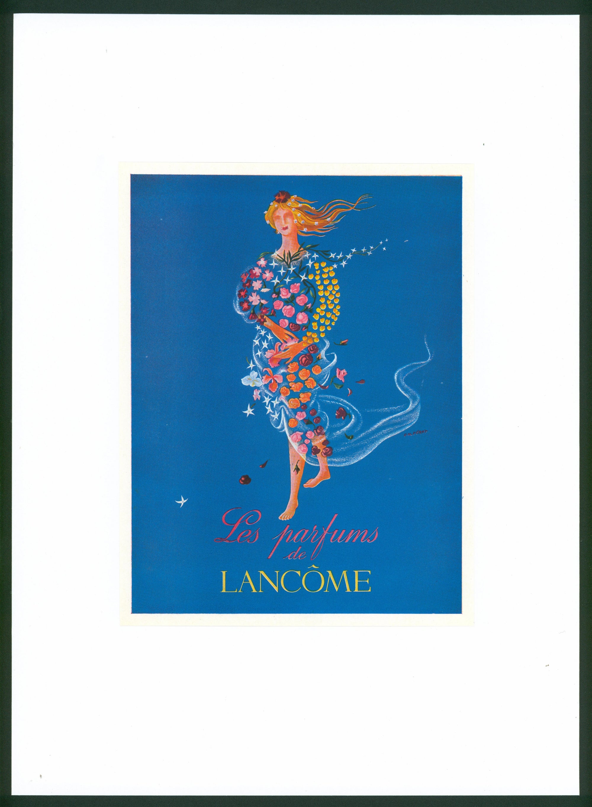Lancome- French Magazine Ad - Authentic Vintage Posters