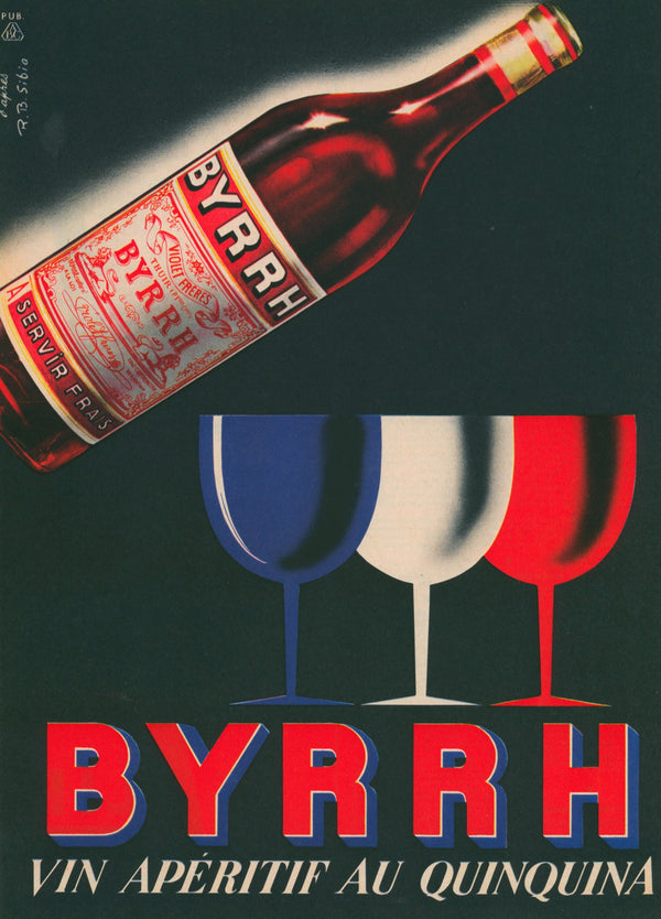 Byrrh- French Magazine Ad - Authentic Vintage Posters