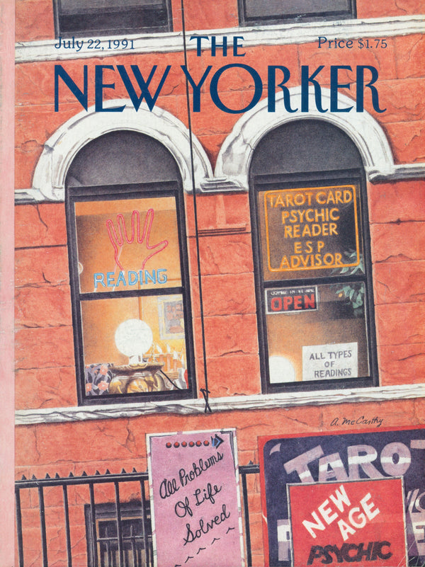New Age Psychic- The New Yorker, Original Vintage Print - Authentic ...