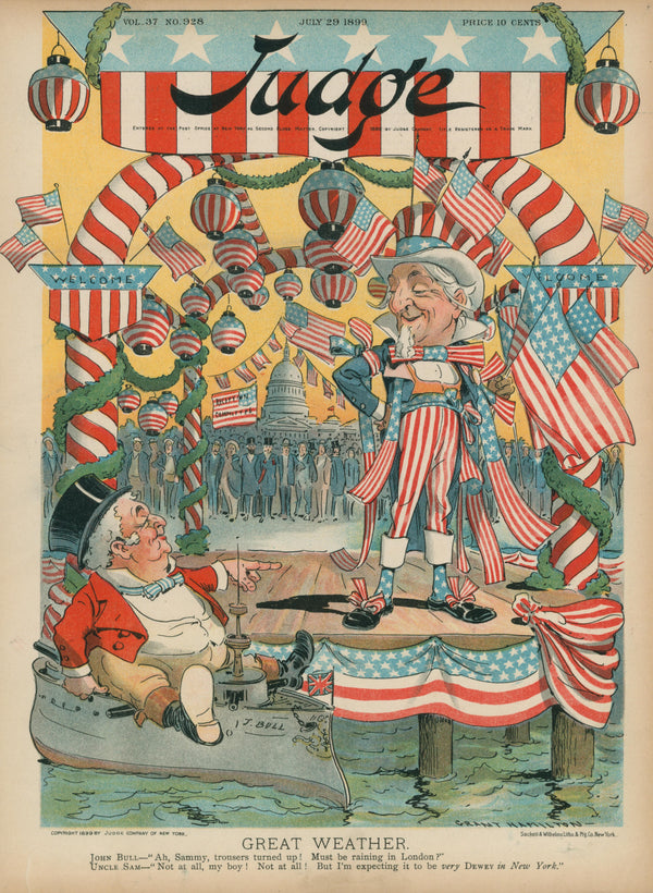 Judge Magazine, Original Vintage Cover Art - Authentic Vintage Posters