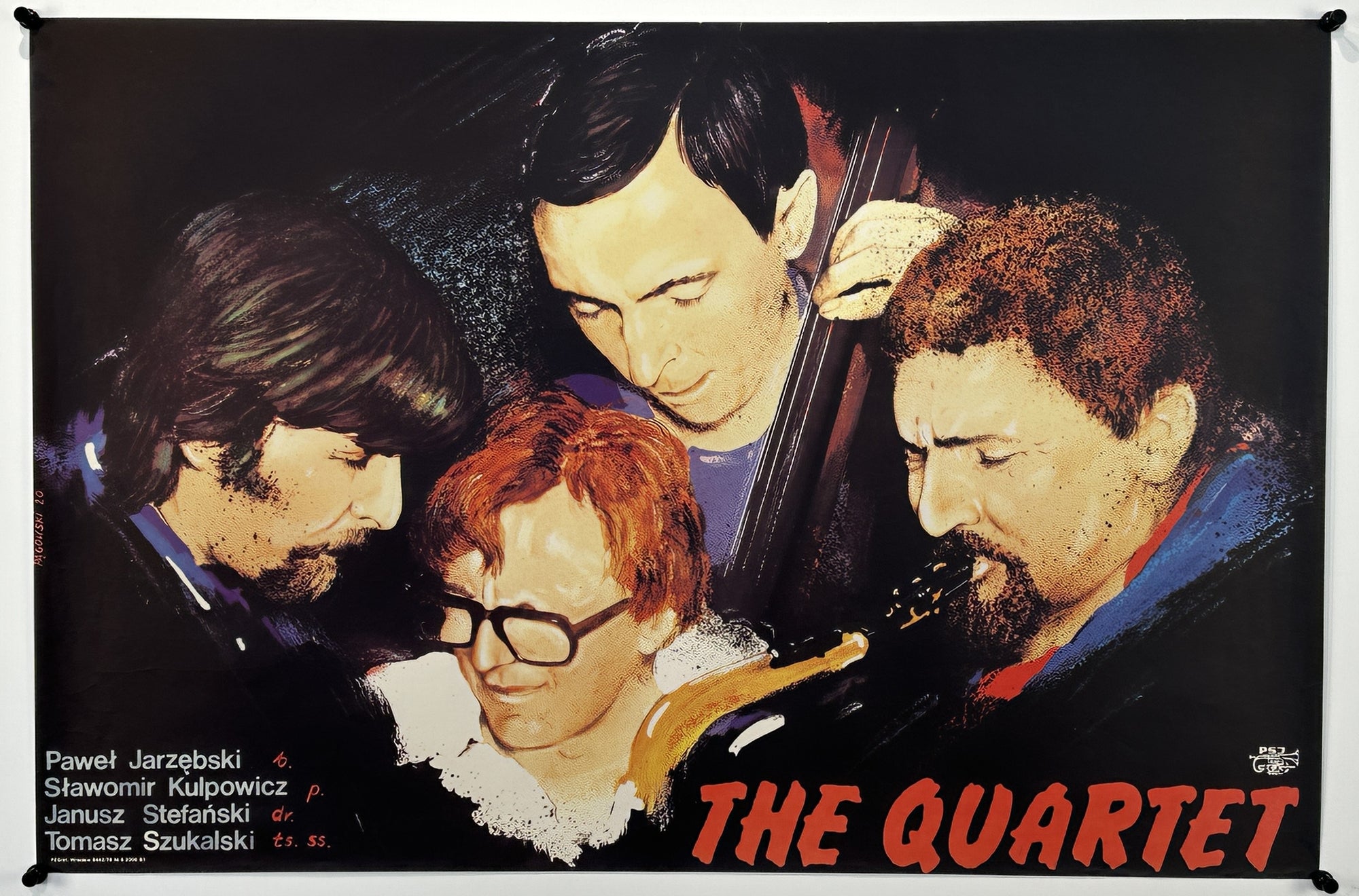 The Quartet- Polish, Original Vintage Poster - Authentic Vintage Posters