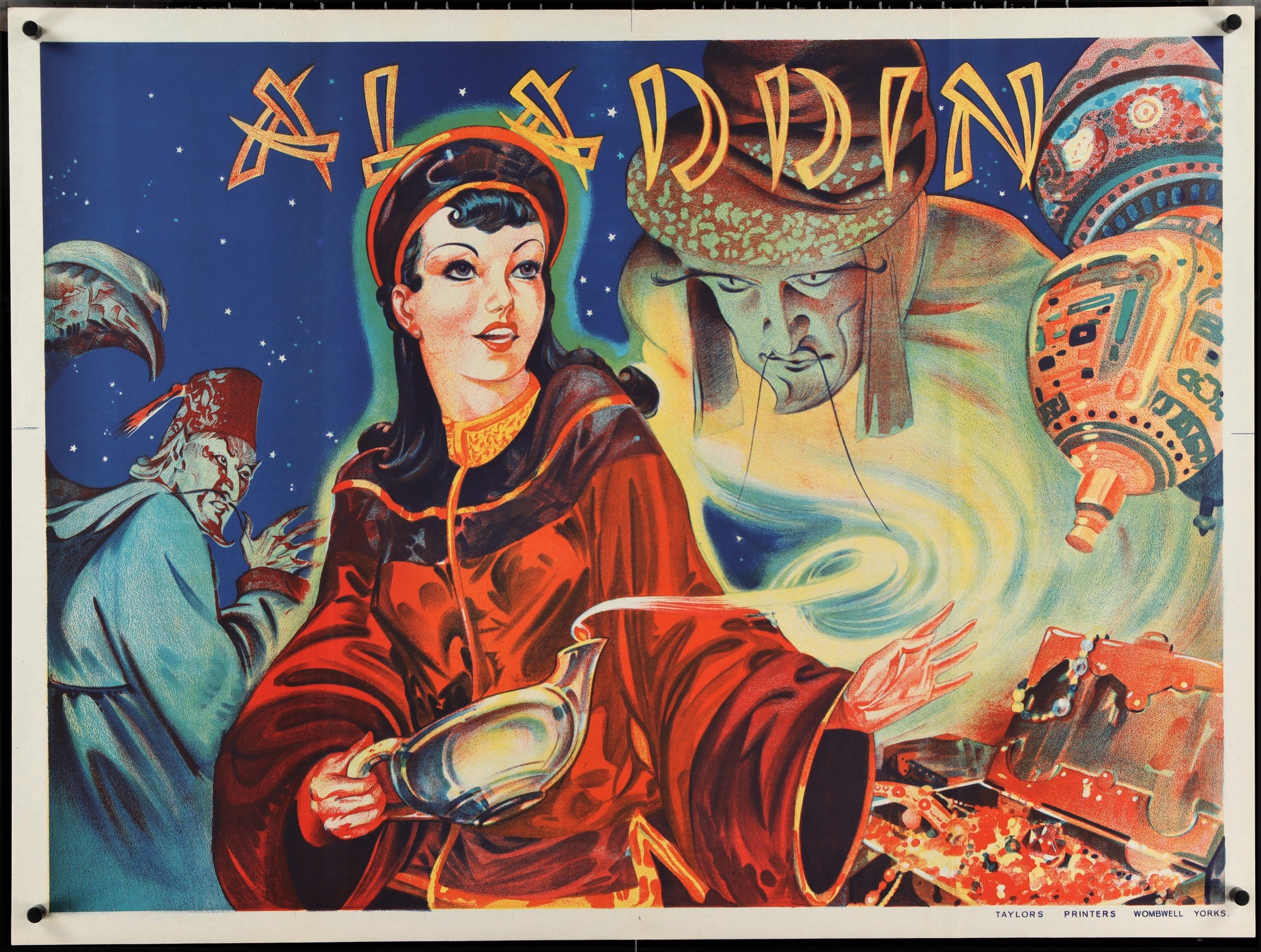 Aladdin, Original Vintage Poster - Authentic Vintage Posters