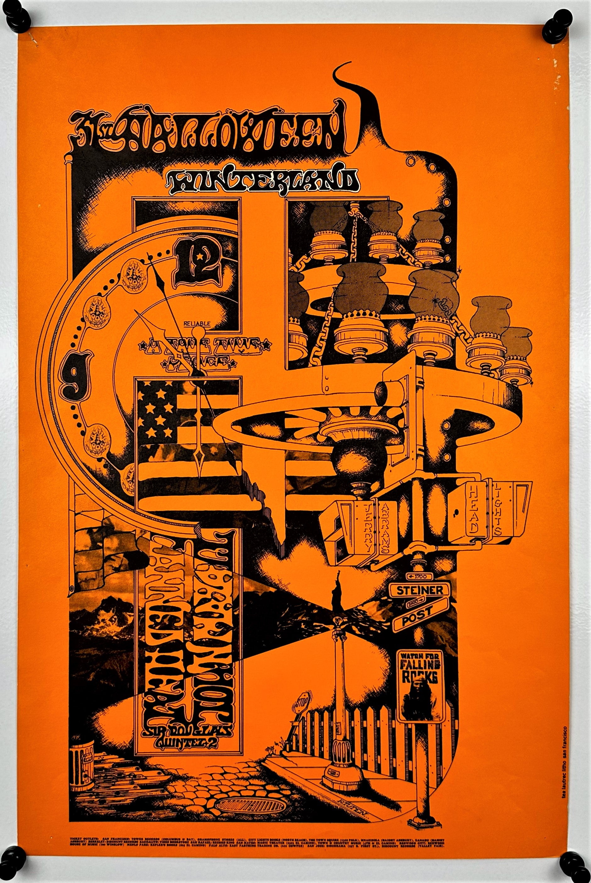 Winterland- Halloween, Original Vintage Poster - Authentic Vintage Posters