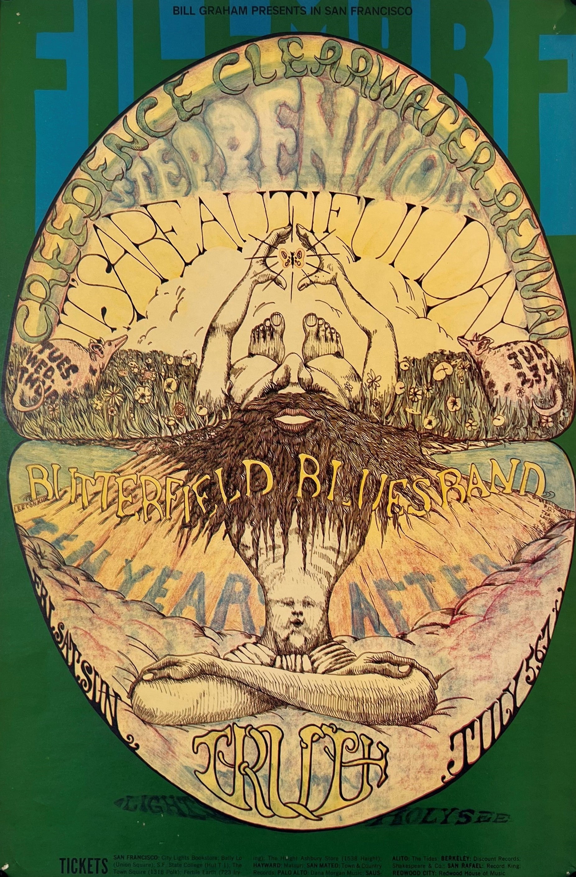 Creedence Clearwater Revival Poster