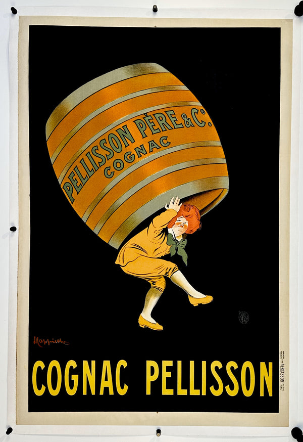 Cognac Pellisson by Leonetto Cappiello, Original Vintage Poster ...