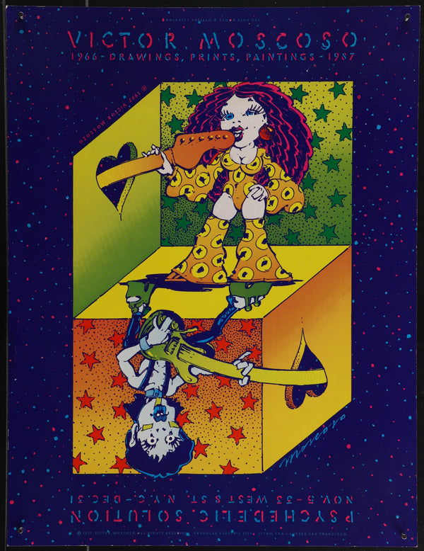 Psychedelic Solution- Victor Moscoso, Original Vintage Poster ...