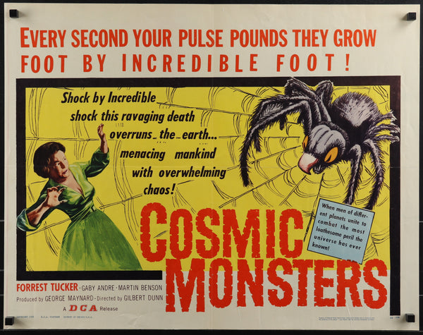 Cosmic Monsters, Original Vintage Horror Poster - Authentic Vintage Posters
