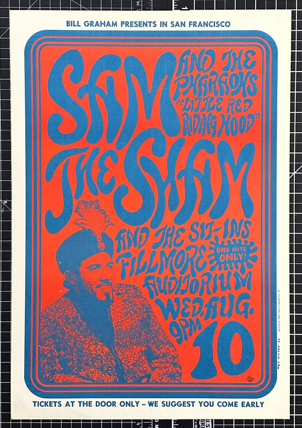 Sam the Sham- BG-22, Original Vintage Poster - Authentic Vintage Posters