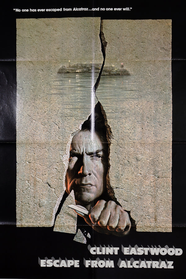 Escape From Alcatraz- Original Vintage Poster - Authentic Vintage Posters