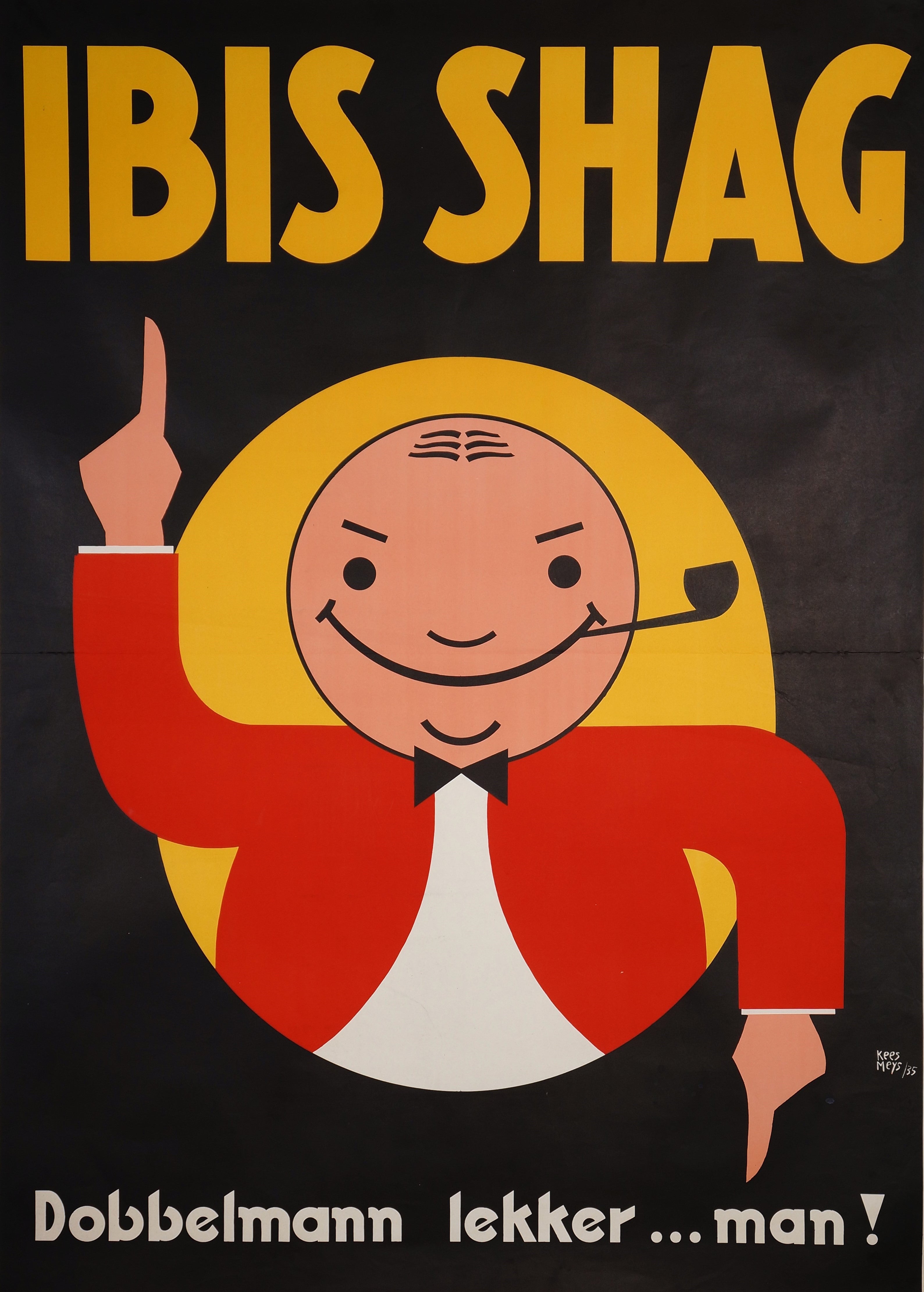 Authentic Vintage Poster | Ibis Shag