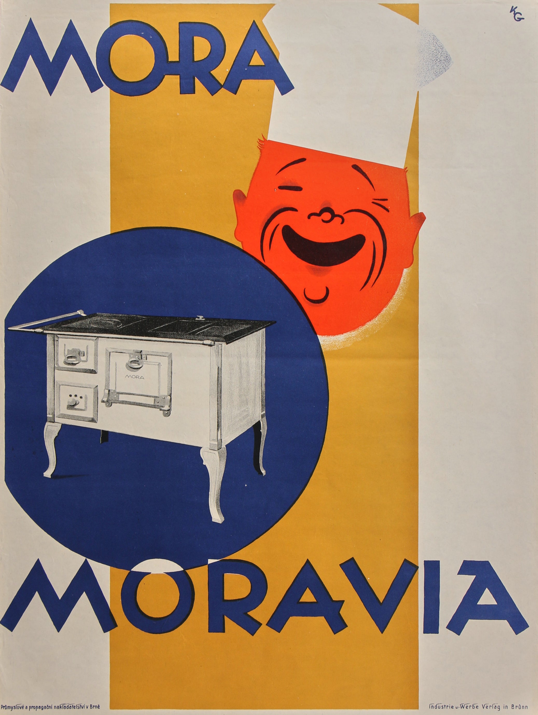 Authentic Vintage Poster | Mora Moravia