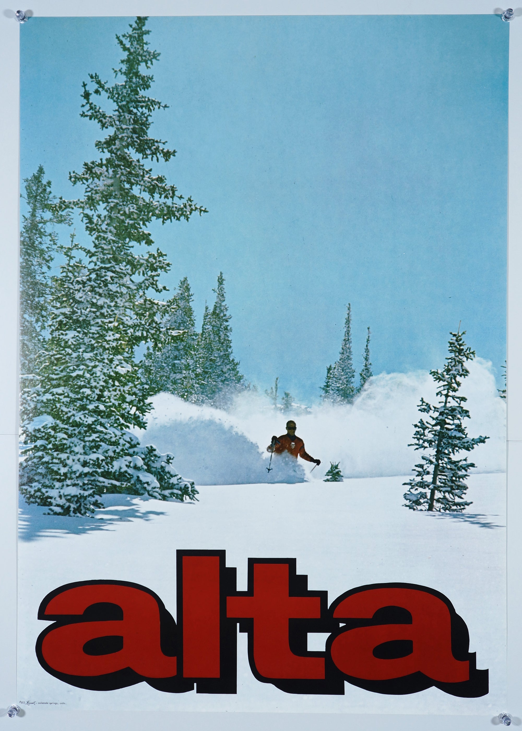 ALTA, Utah Ski Poster- Original Vintage Poster - Authentic Vintage Posters