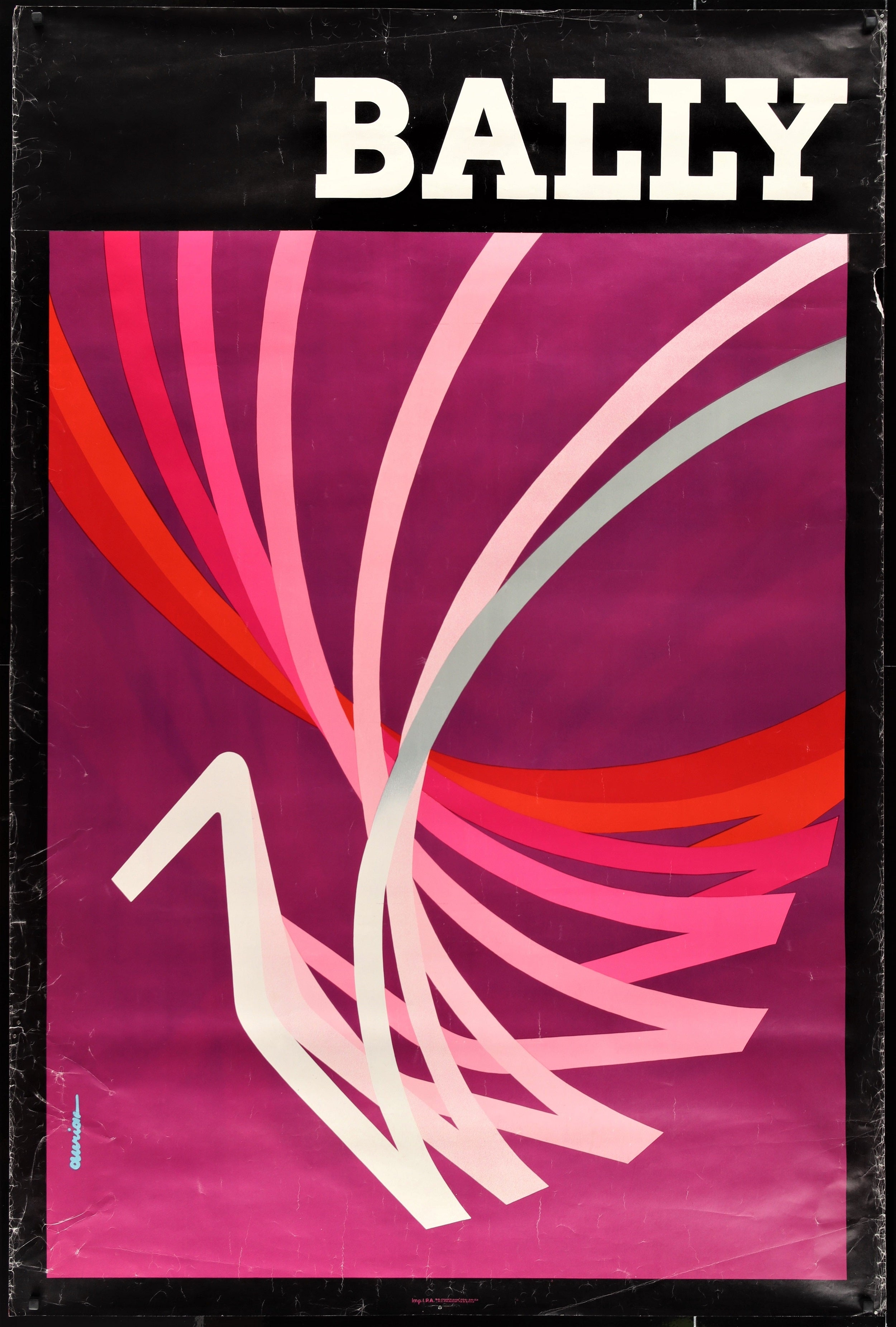 Bally Heels - Authentic Vintage Posters