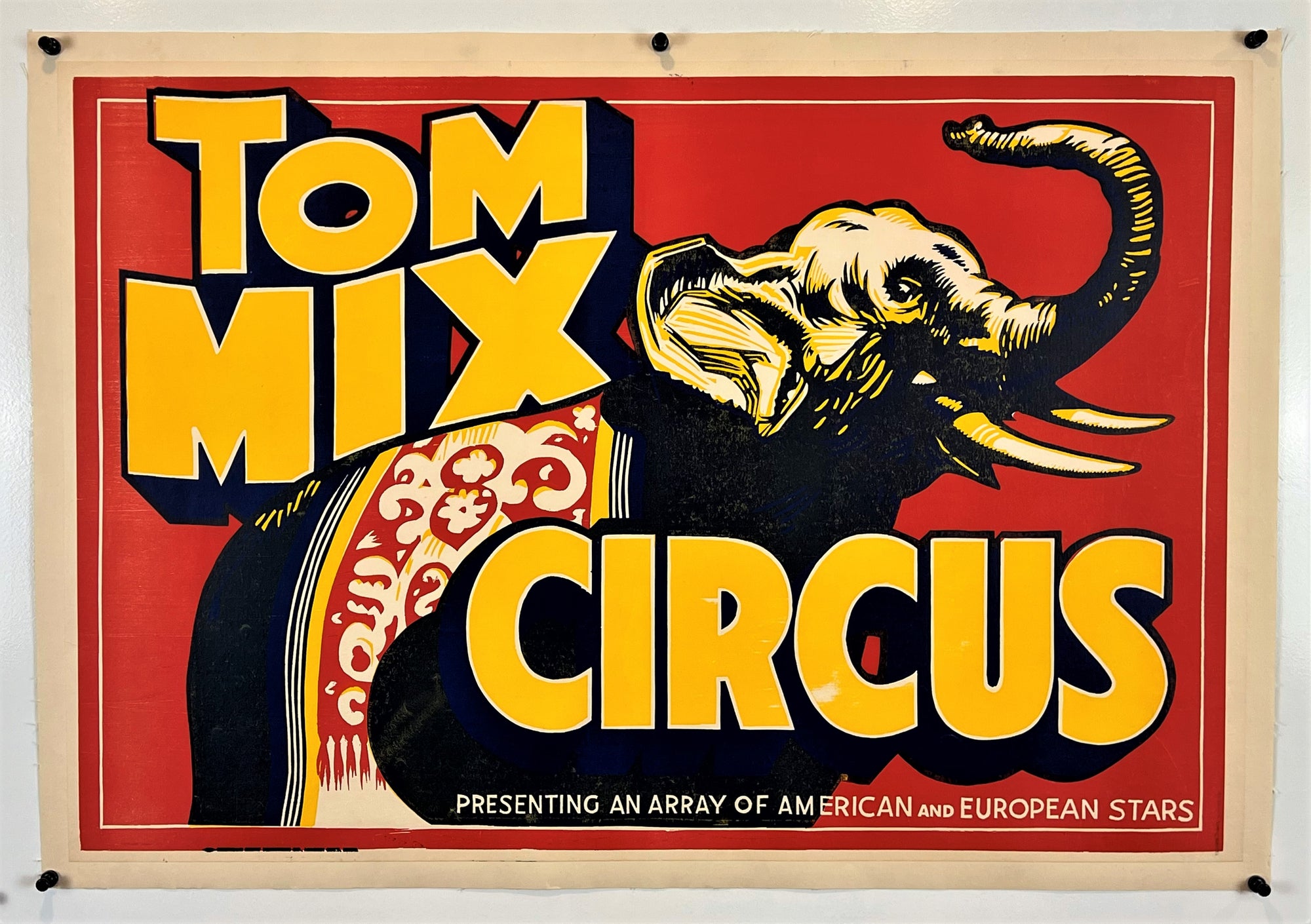 Tom Mix Circus, Original Vintage Poster - Authentic Vintage Posters