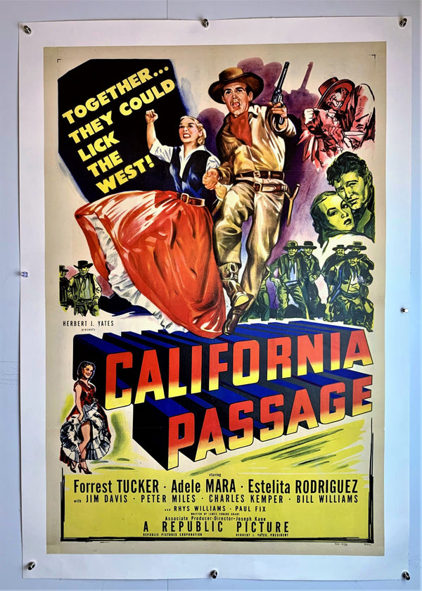California Passage Original Movie Poster - Authentic Vintage Posters