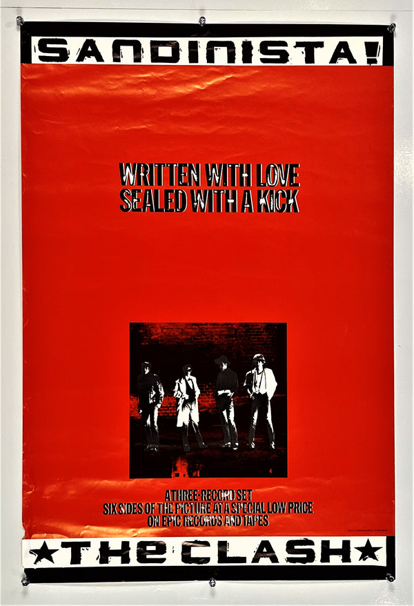 The Clash Original Vintage Poster - Authentic Vintage Posters