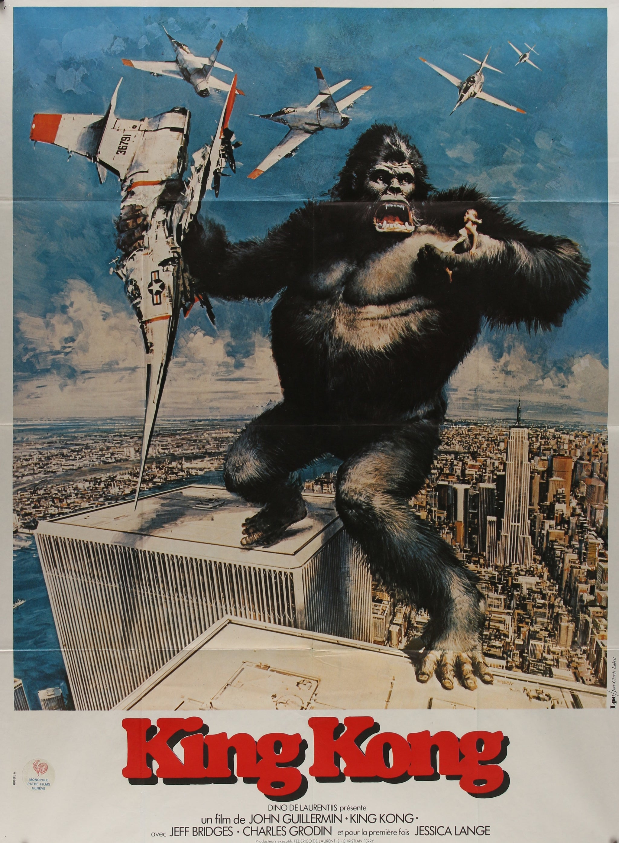 King Kong 1976 Movie Poster
