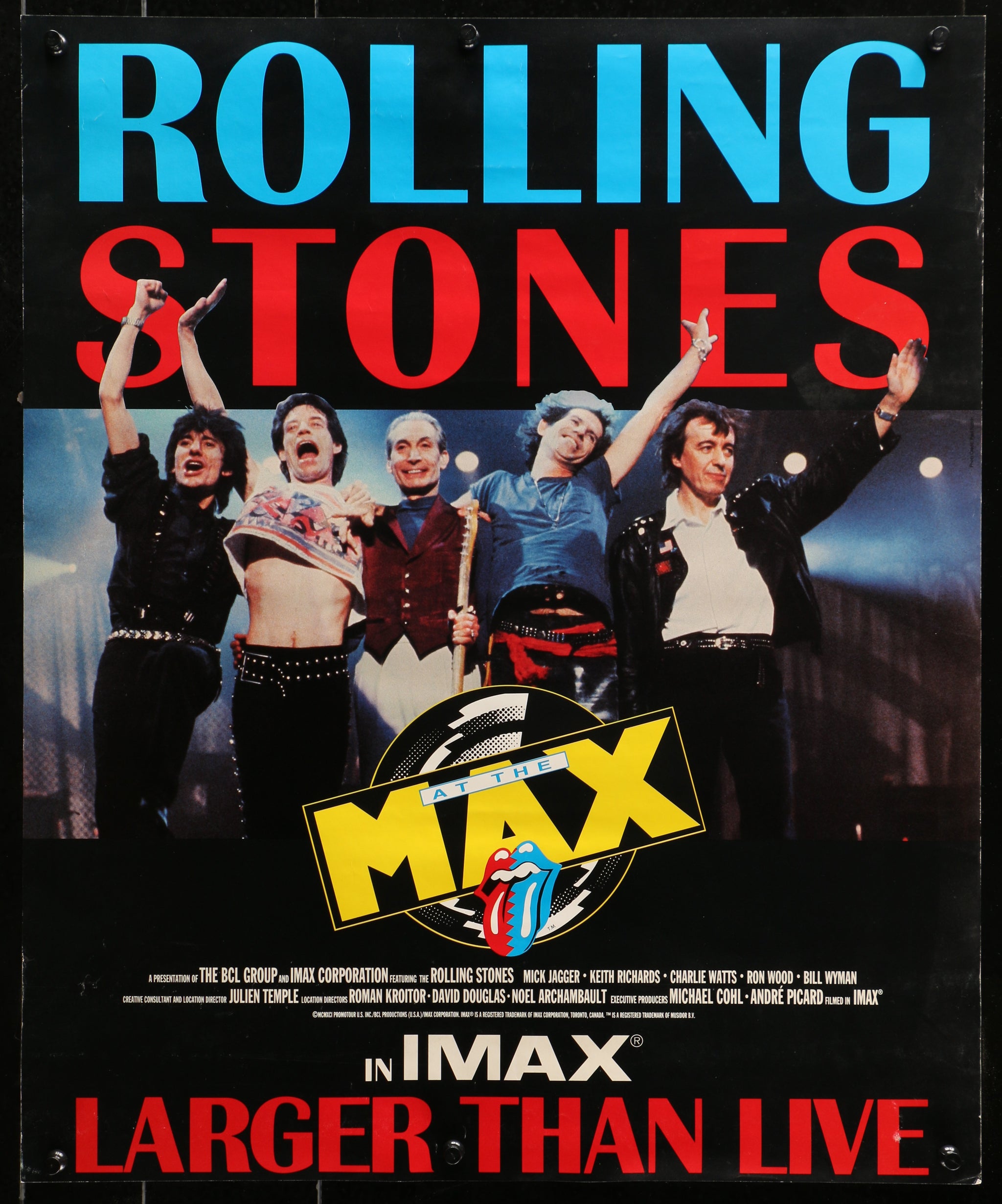 Rolling Stones Vintage Concert Posters